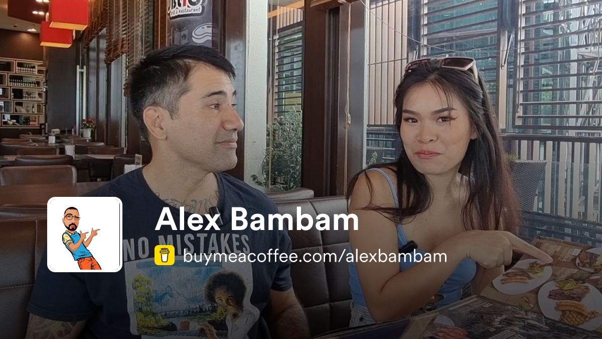 Alex Bambam - Buymeacoffee