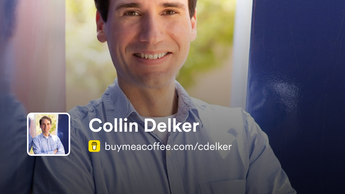 Collin Delker is an engineer, programmer, and visual artist. - Buymeacoffee