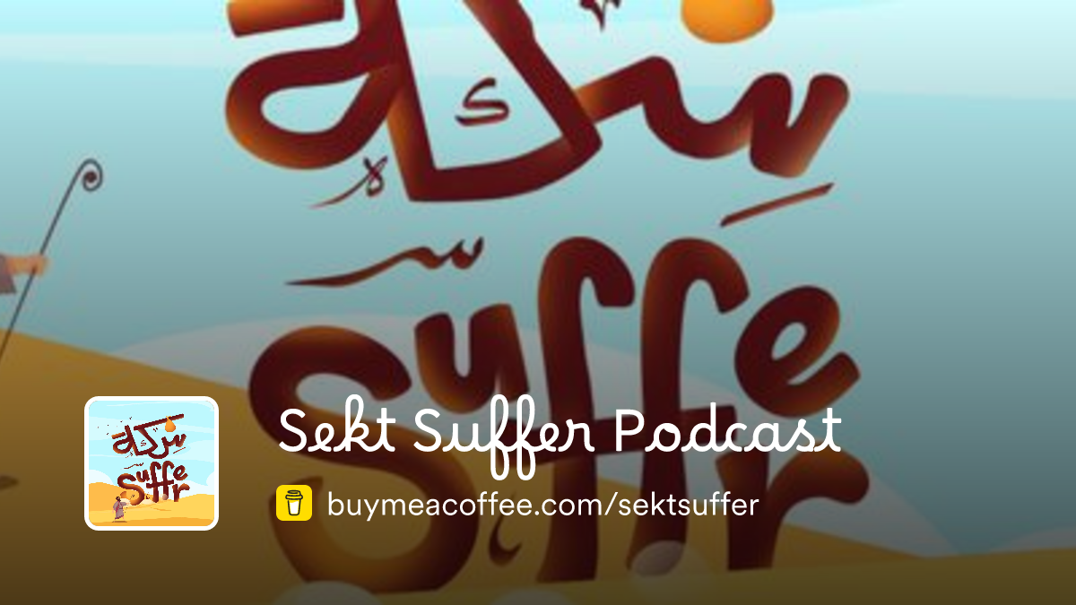 Sekt Suffer Podcast - Buymeacoffee