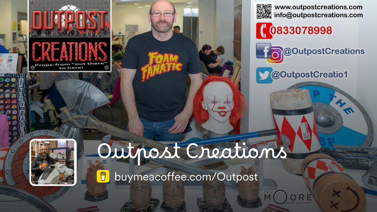 Outpost Creations is Props, models, sets, displays,replicas and cosplay ...