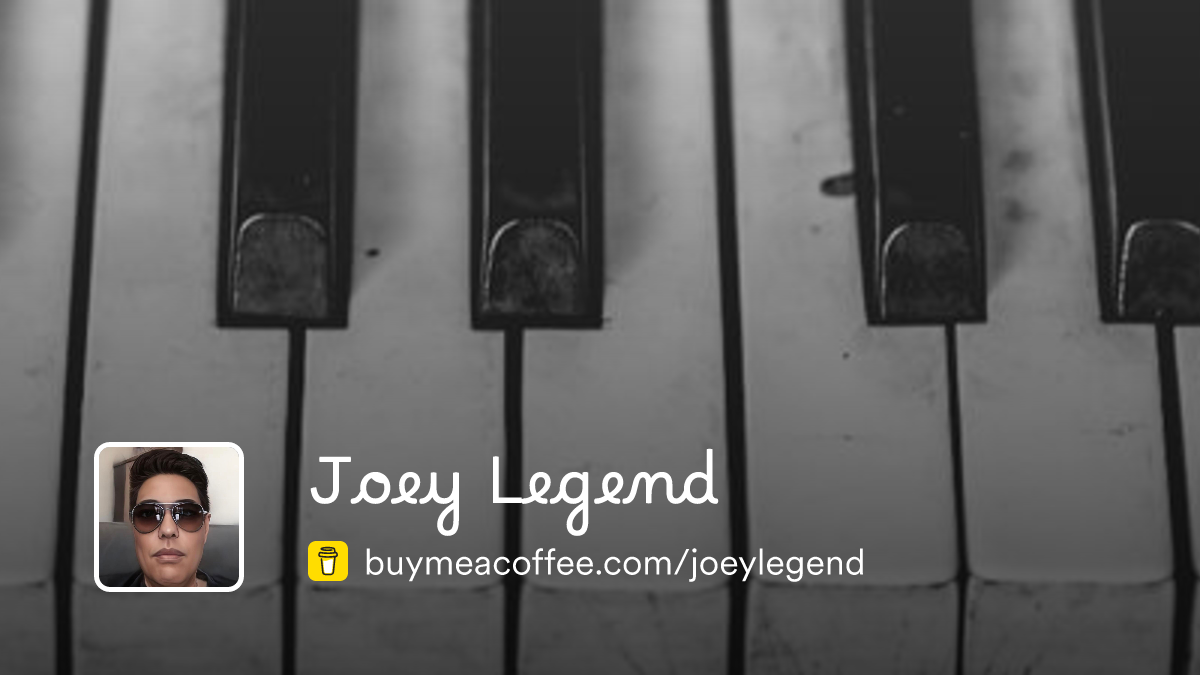 Joey Legend is Music & video creator - Buymeacoffee