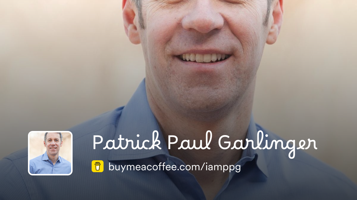 Patrick Paul Garlinger - Buymeacoffee