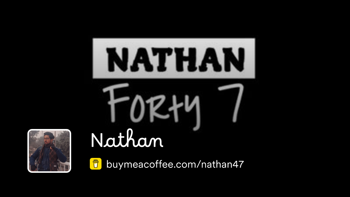 Nathan - Buymeacoffee