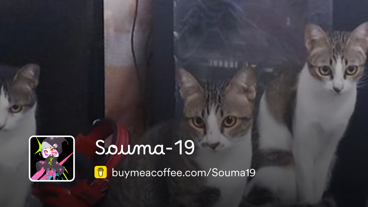 Souma-19 is Adopteble - Buymeacoffee