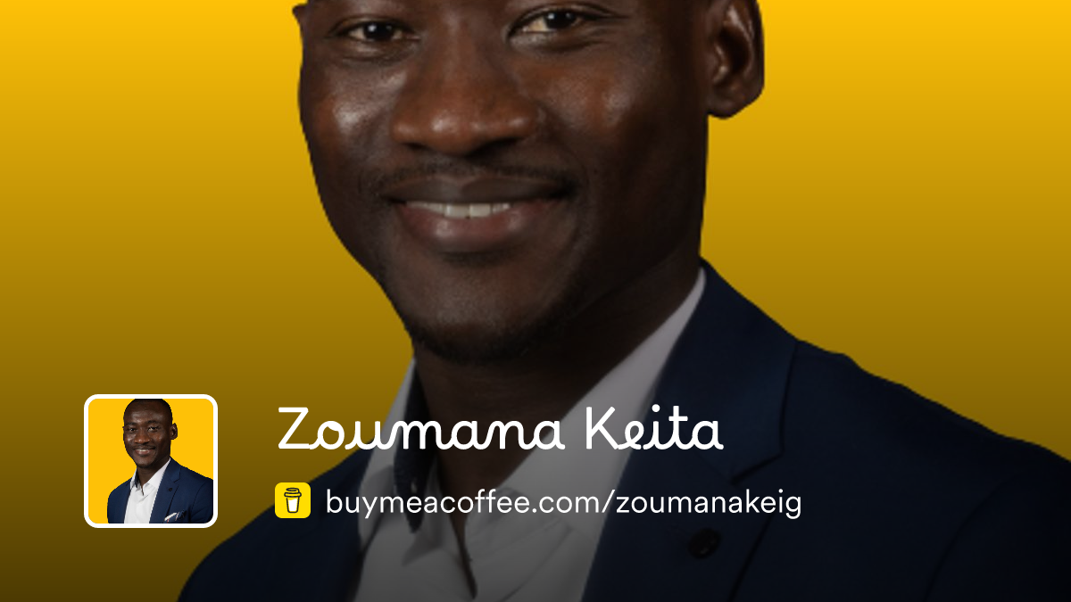 Zoumana Keita - Buymeacoffee