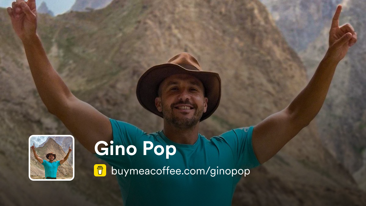 Gino Pop is Travel content - Buymeacoffee