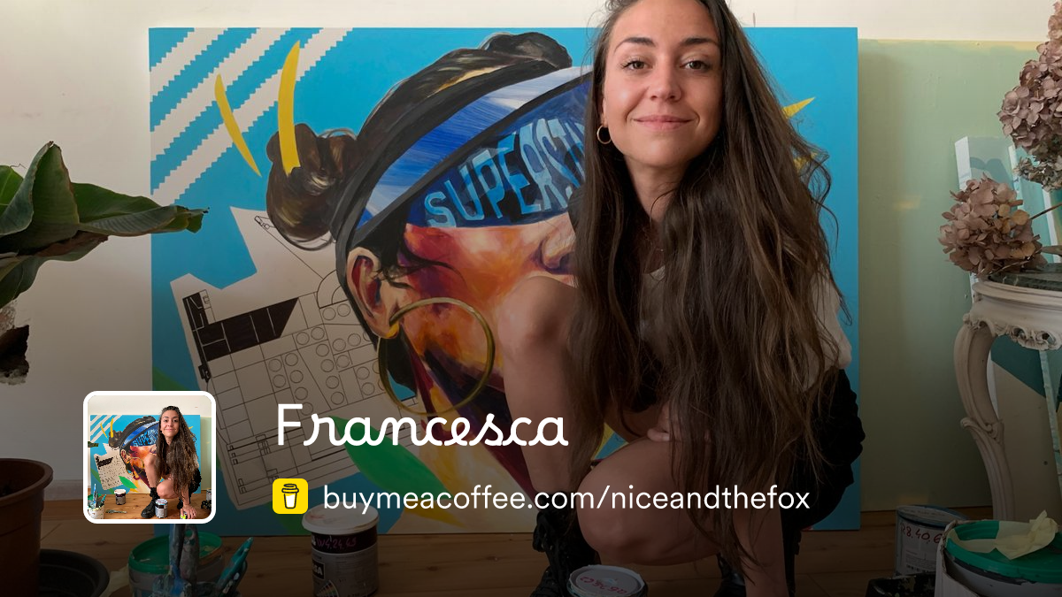 Francesca is Painter - Buymeacoffee