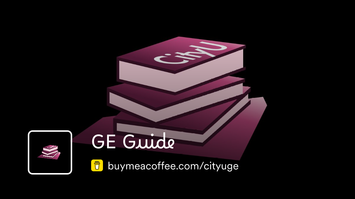 GE Guide - Buymeacoffee