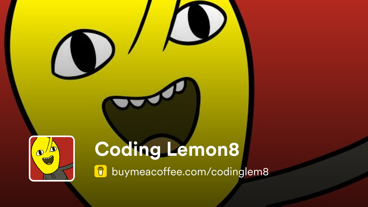 Coding Lemon8 is My ChastityLog App - Buymeacoffee
