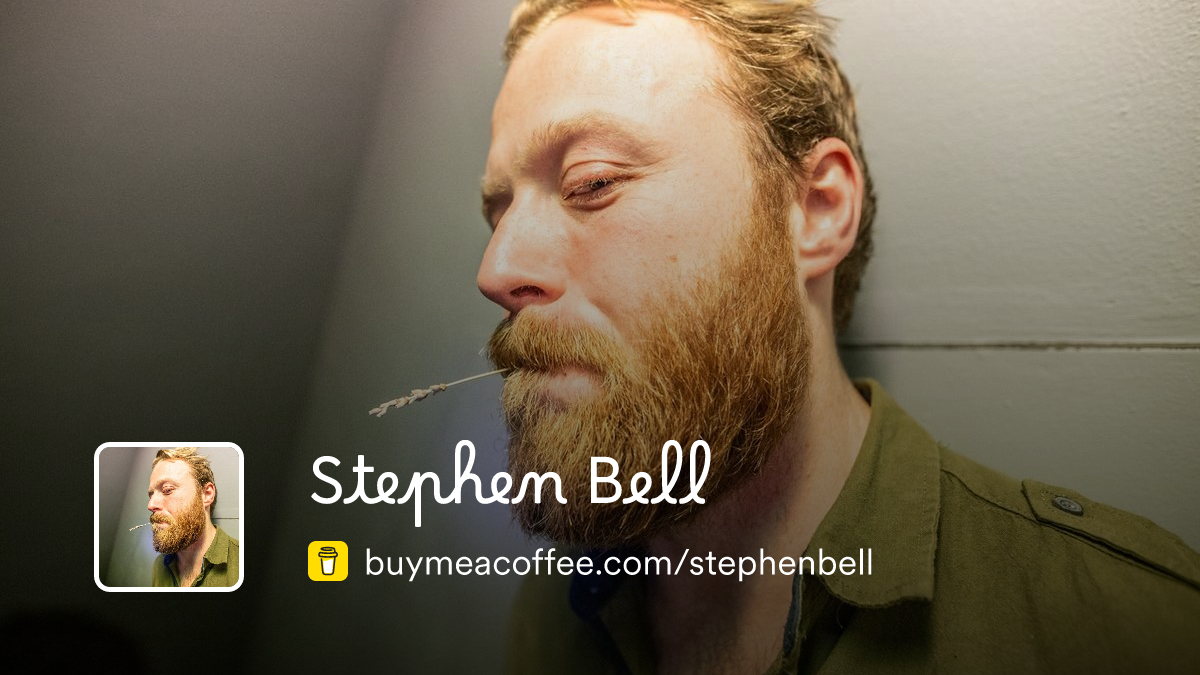Stephen Bell - Buymeacoffee