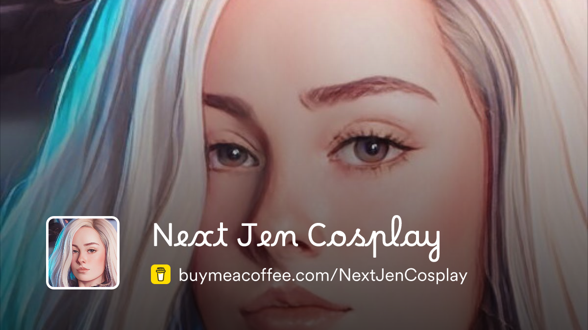 Next Jen Cosplay - Buymeacoffee
