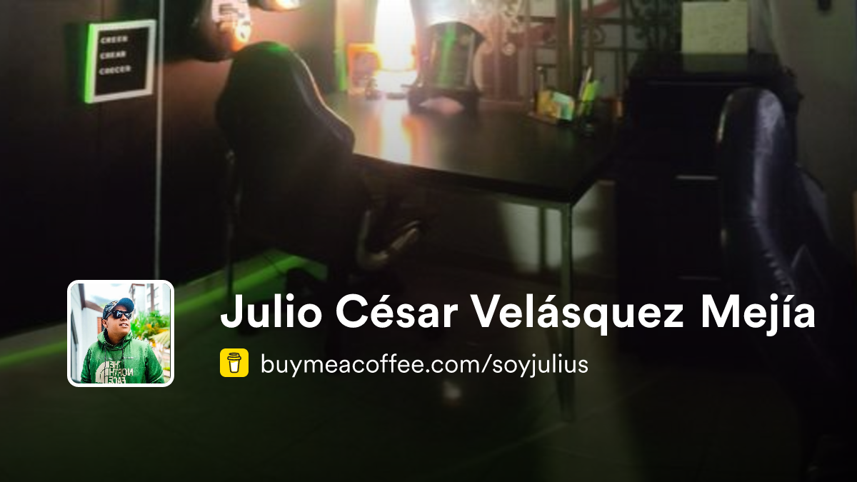 Julio César Velásquez Mejía - Buymeacoffee