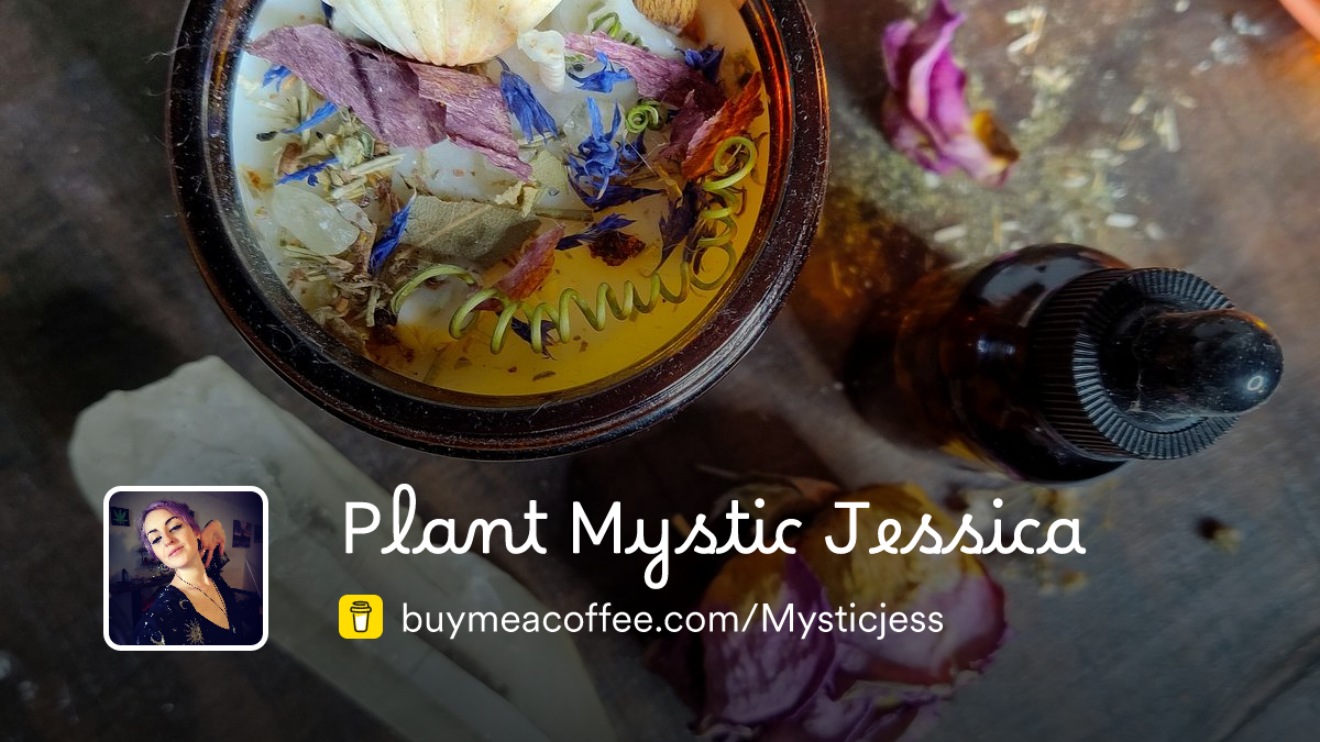 Plant Mystic Jessica is Plant Magic & Artwork - Buymeacoffee