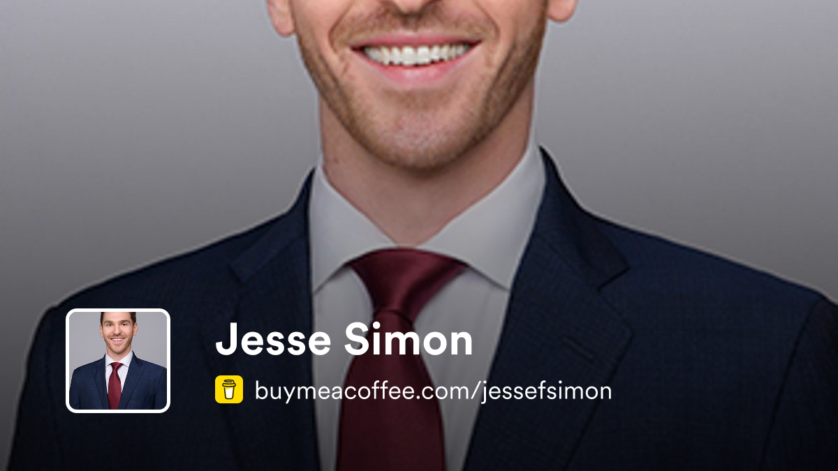 Jesse Simon is Blog - Buymeacoffee