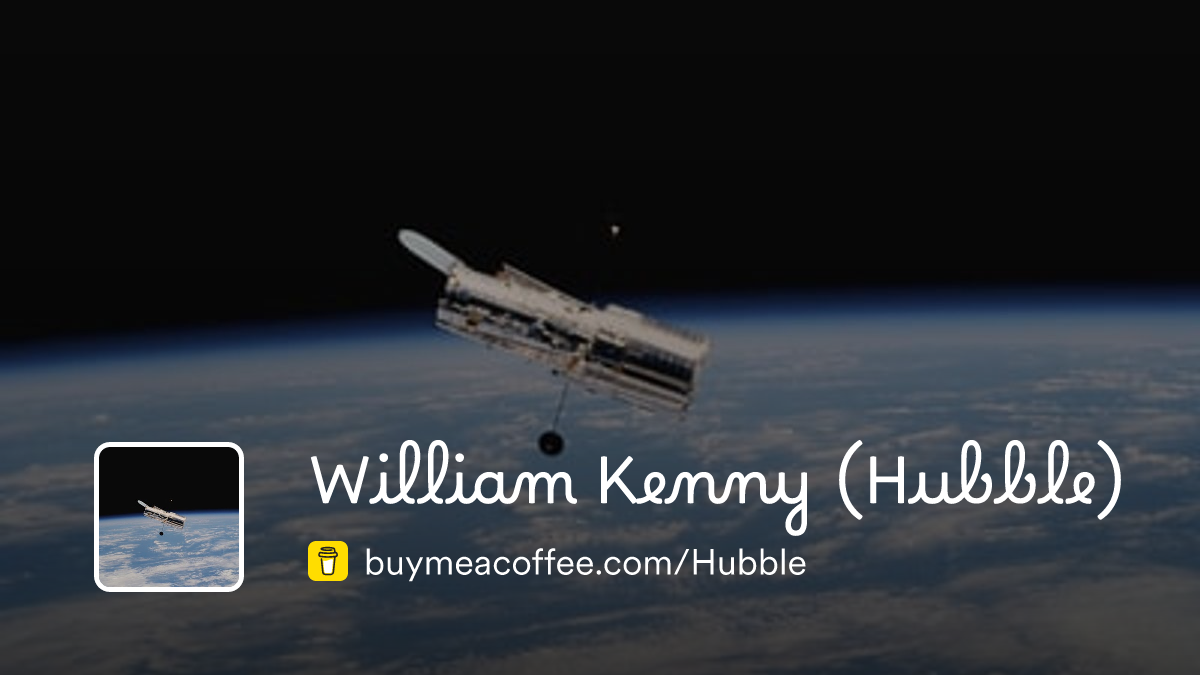 William Kenny (Hubble) - Buymeacoffee