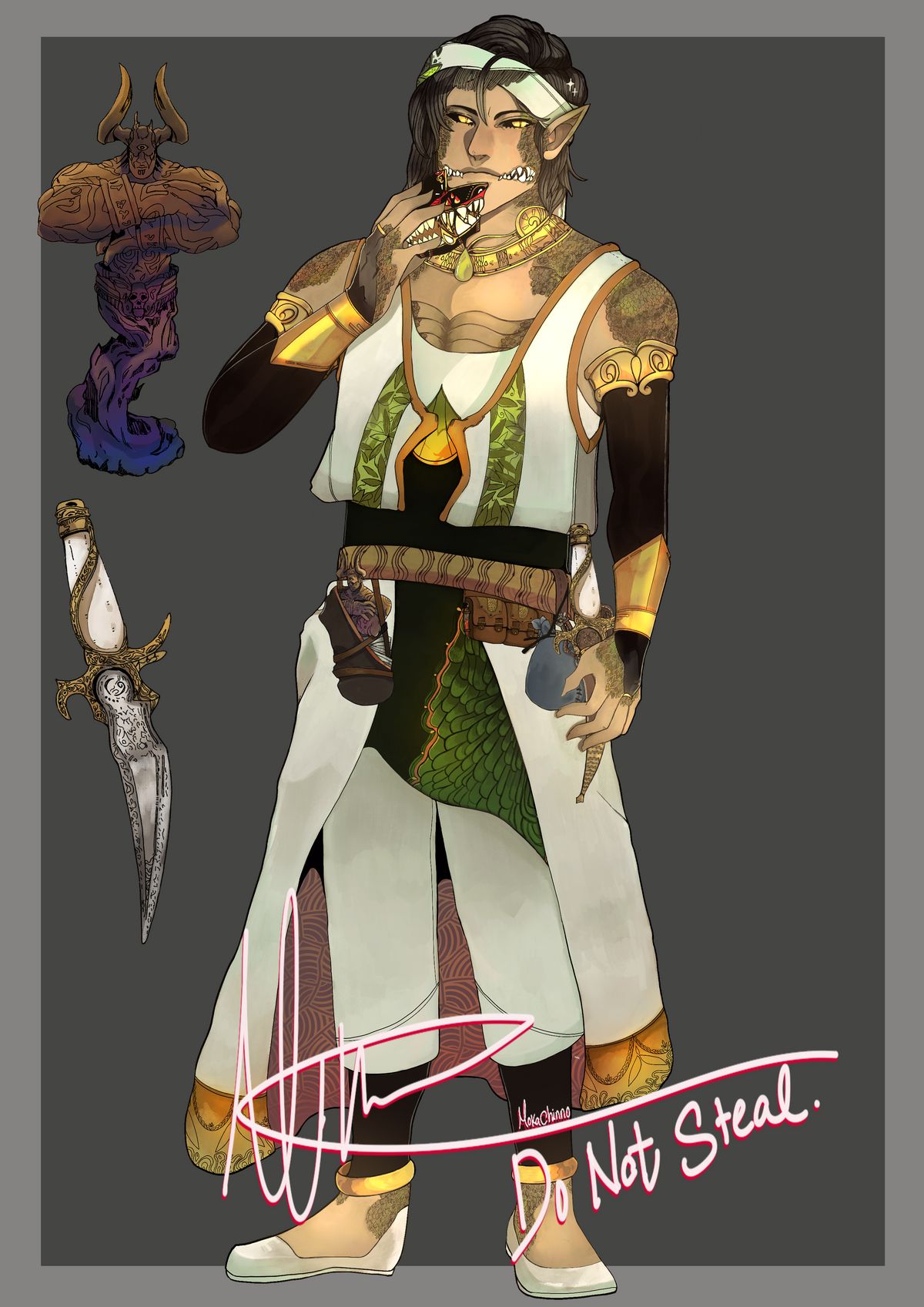 FULL-BODY COMMISSION 1 — Moka Chinno - Buymeacoffee