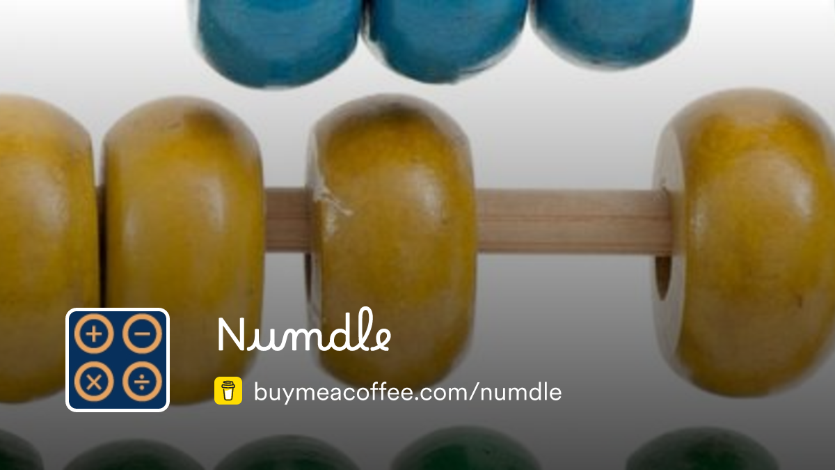 Numdle - Buymeacoffee