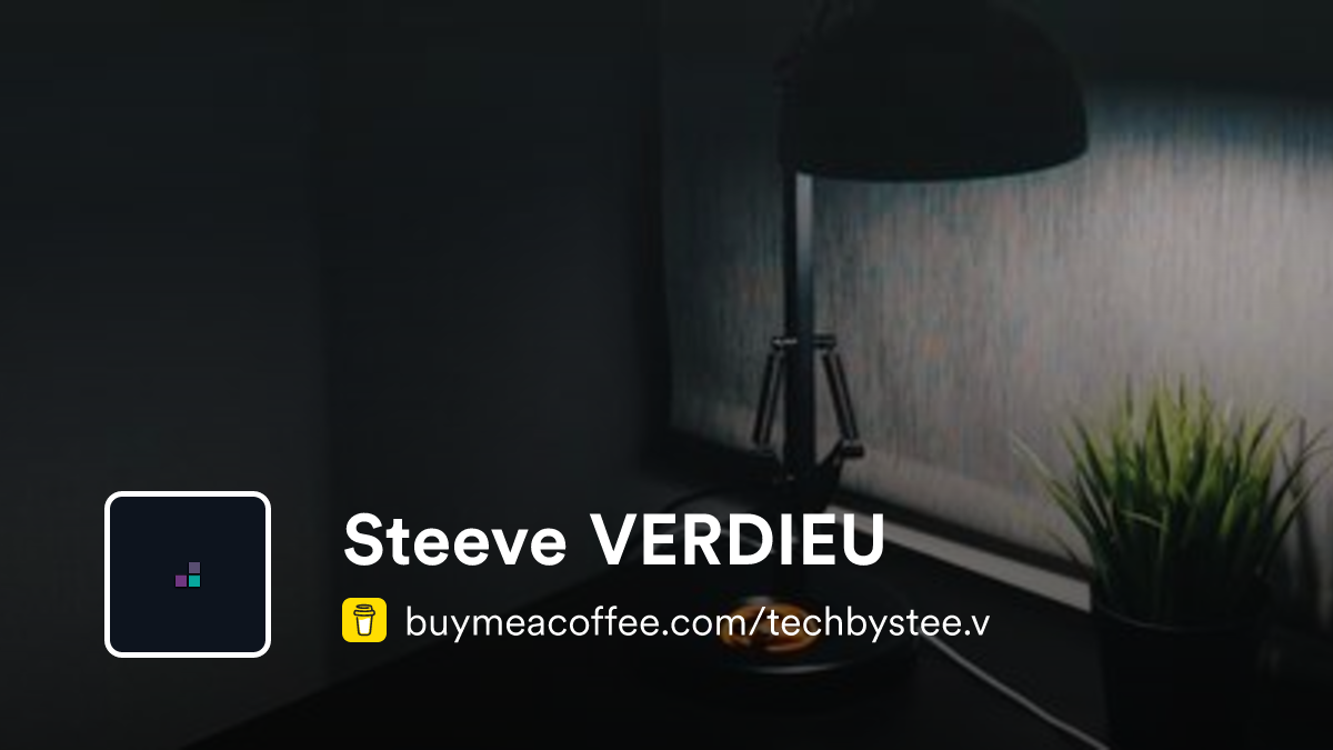 Posts | Steeve VERDIEU - Buymeacoffee