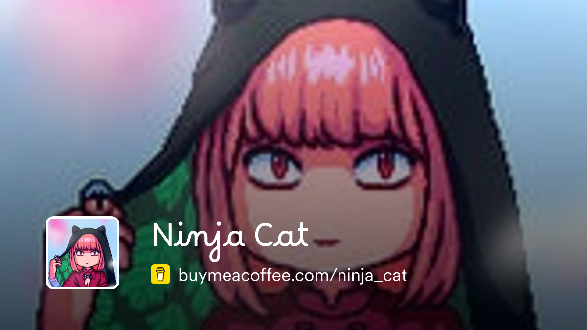 Ninja Cat - Buymeacoffee