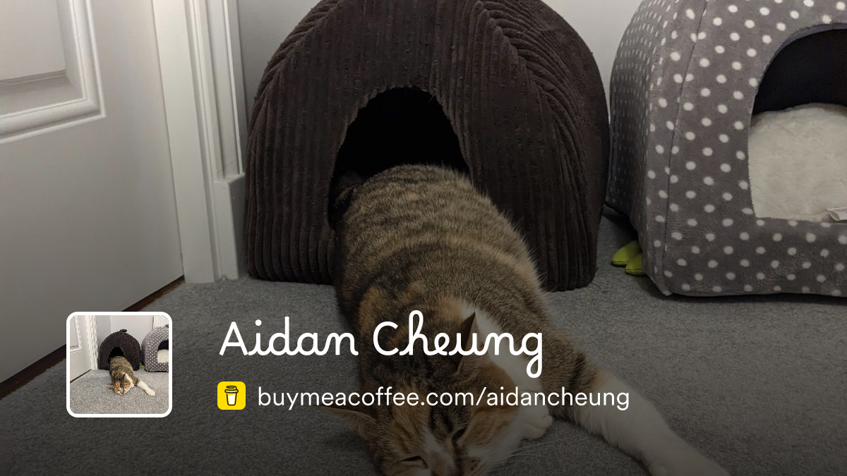 Aidan Cheung - Buymeacoffee