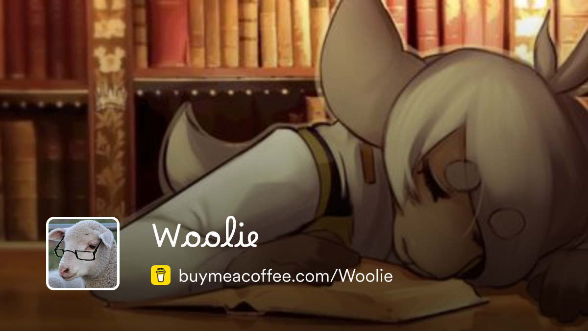 Woolie is making art - Buymeacoffee