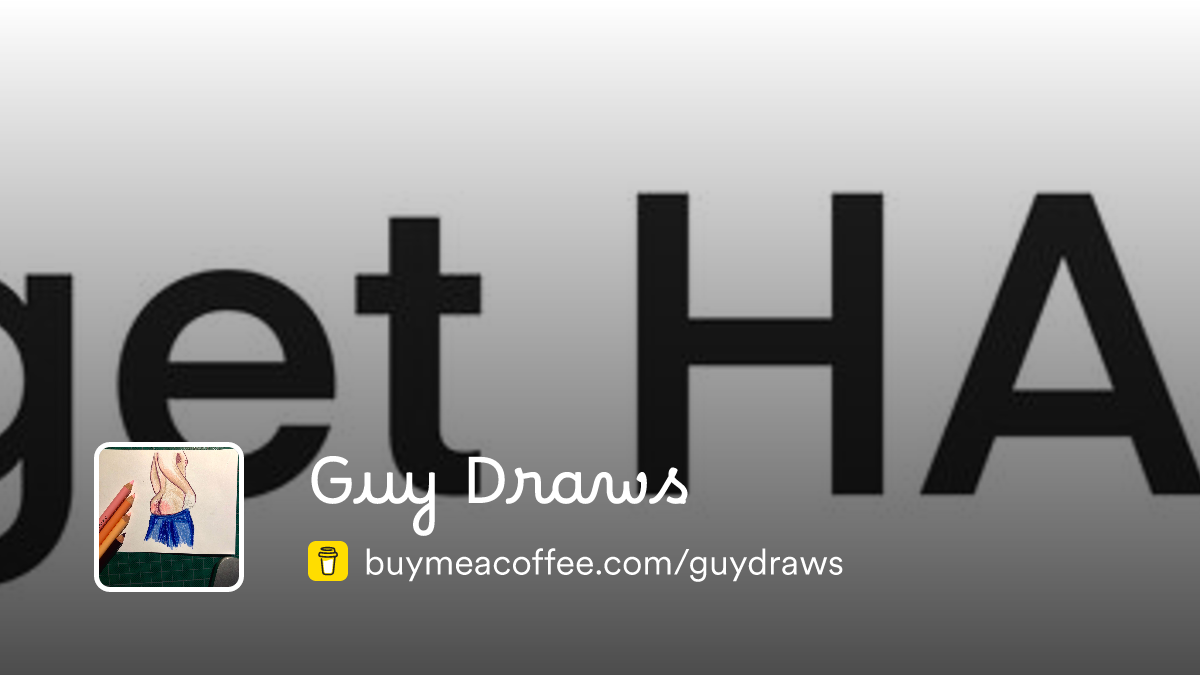 Membership | Guy Draws - Buymeacoffee