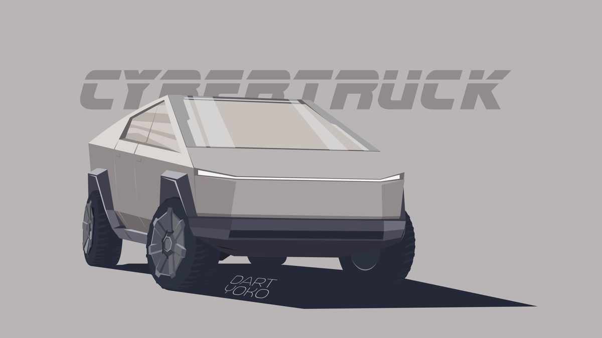 Tesla Cybertruck — DART YOKO - Buymeacoffee