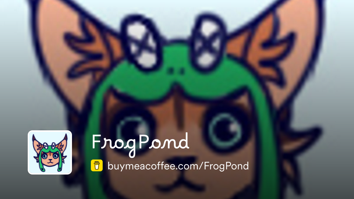 FrogPond - Buymeacoffee