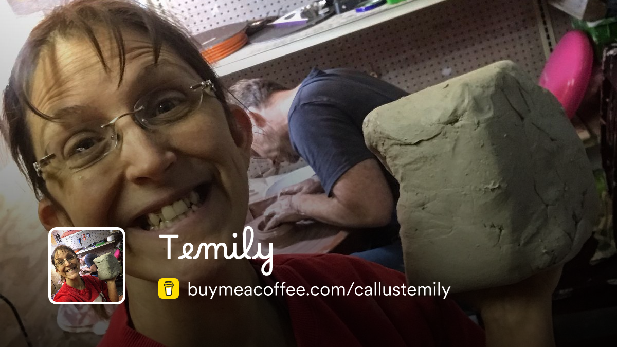 Temily is Creating original, uniquely handmade, pottery! - Buymeacoffee
