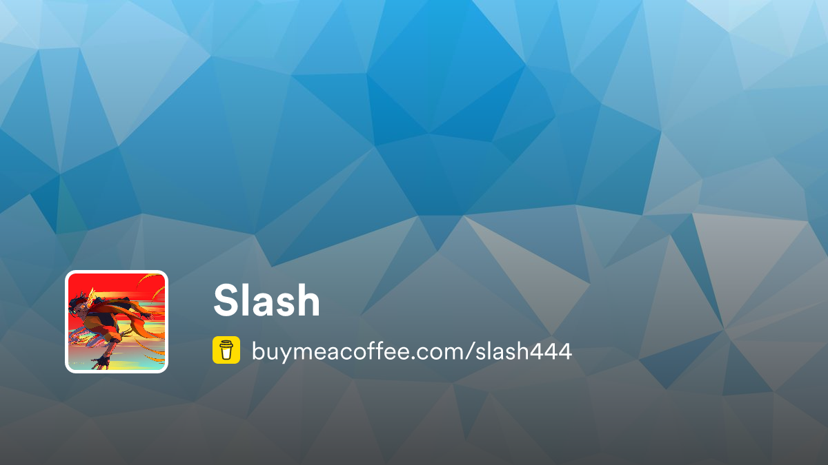 Slash is Digital Artist - Buymeacoffee