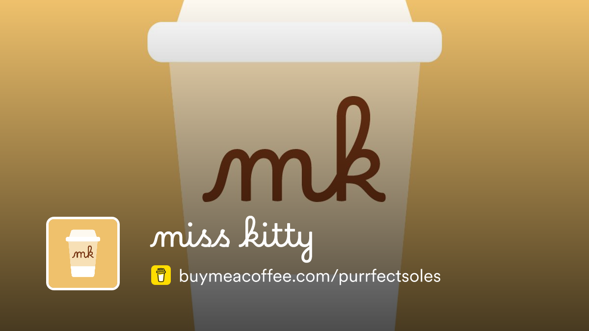 miss kitty - Buymeacoffee