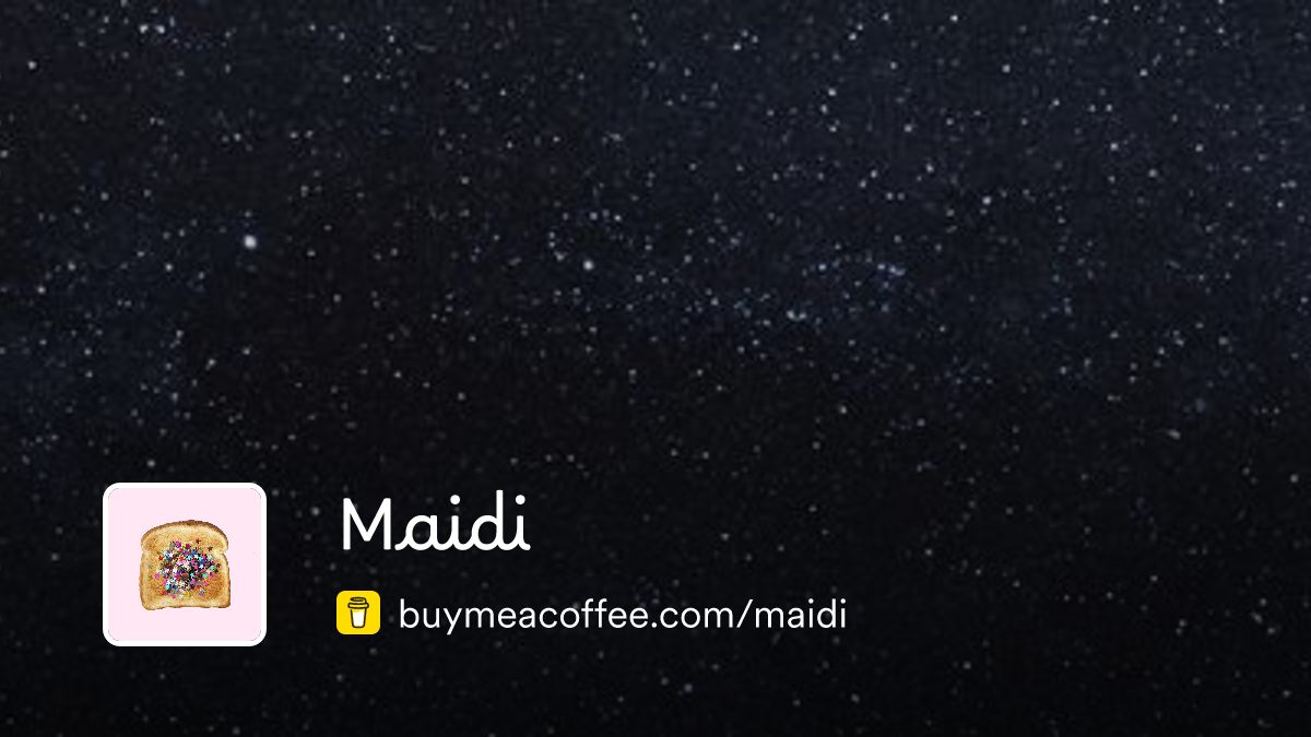 Maidi - Buymeacoffee