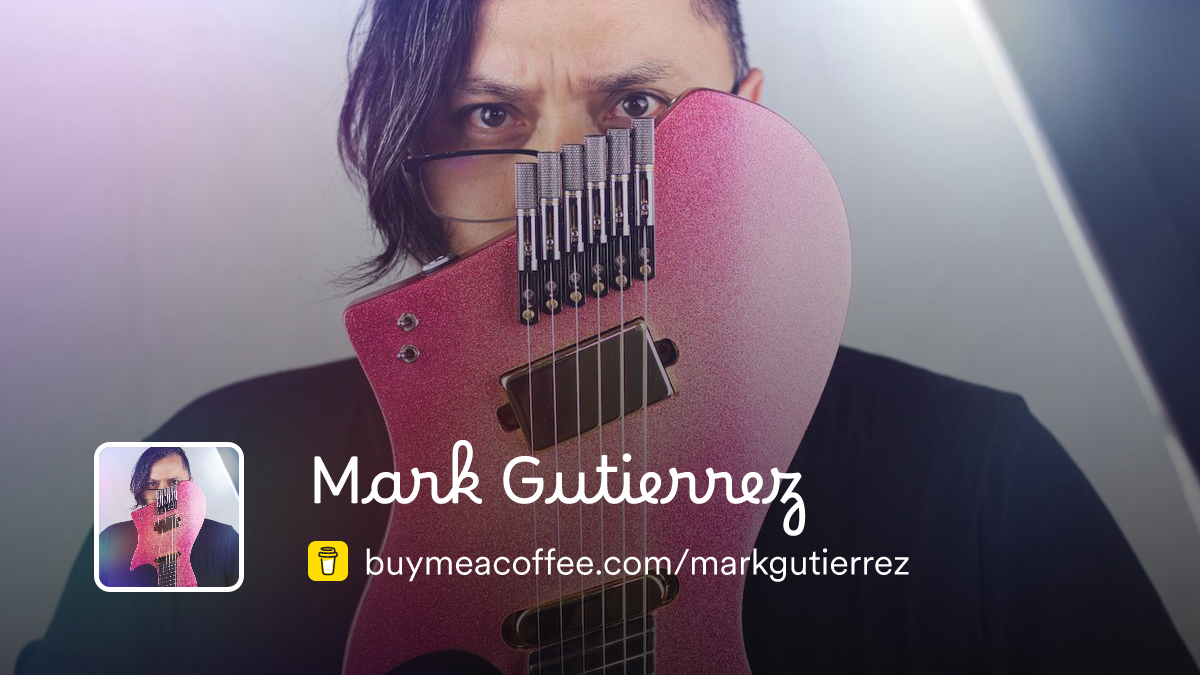 Mark Gutierrez - Buymeacoffee