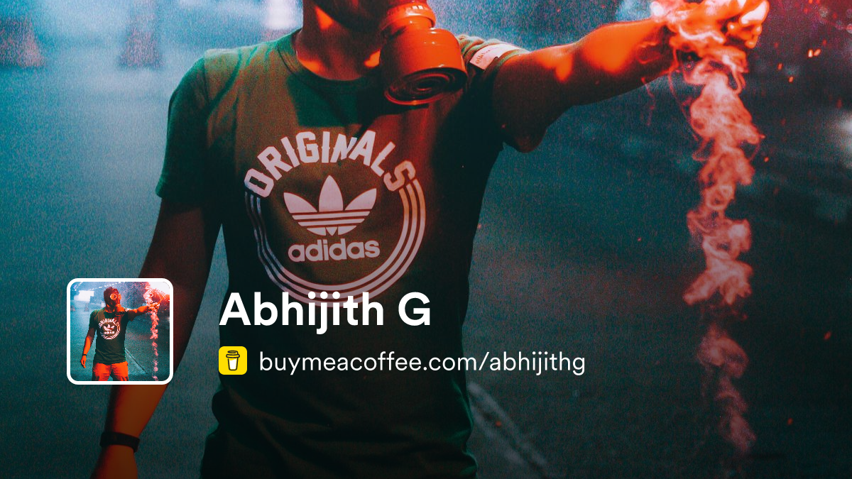 Abhijith G - Buymeacoffee