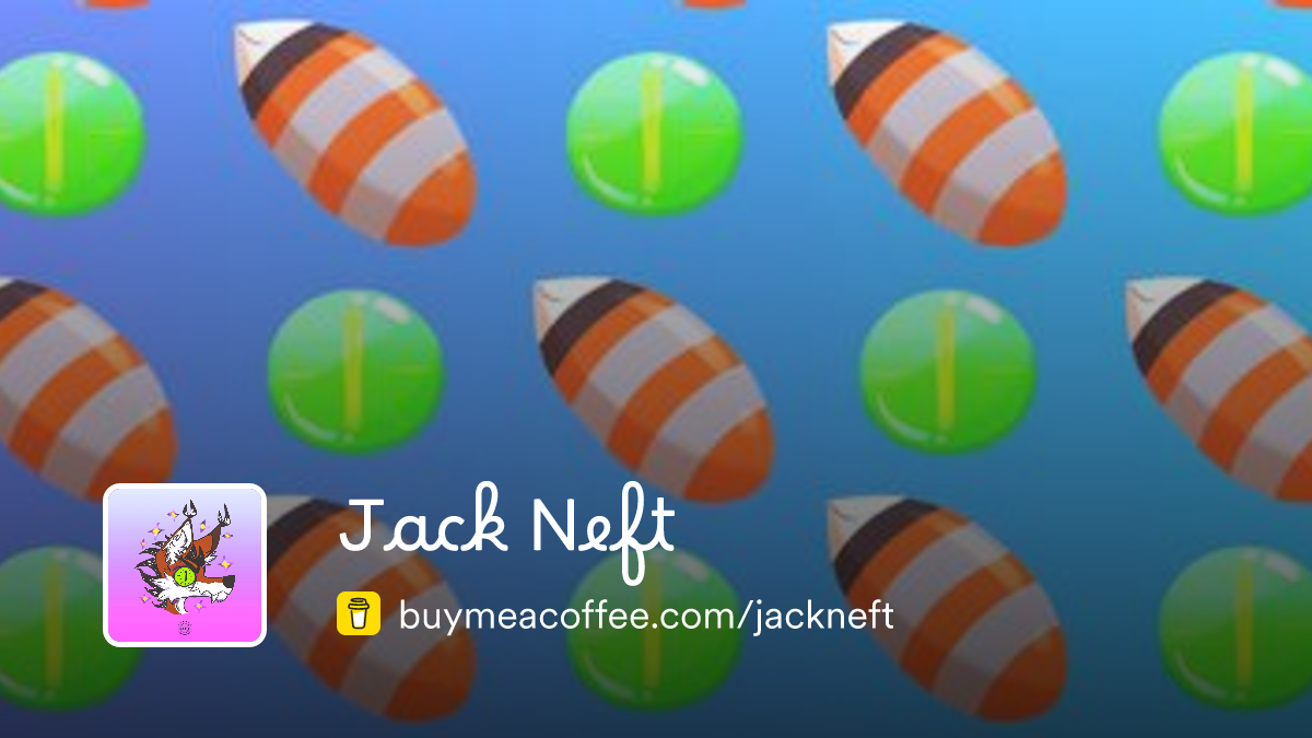 Jack Neft is artist and big silly doggo - Buymeacoffee