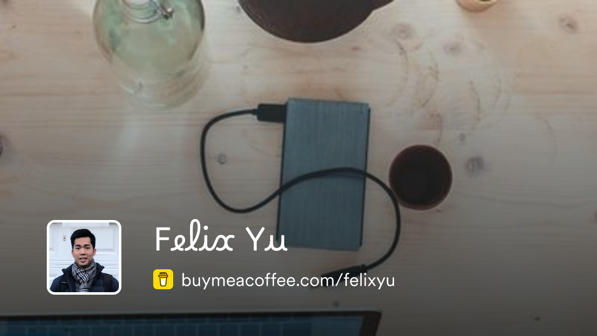 Felix Yu - Buymeacoffee