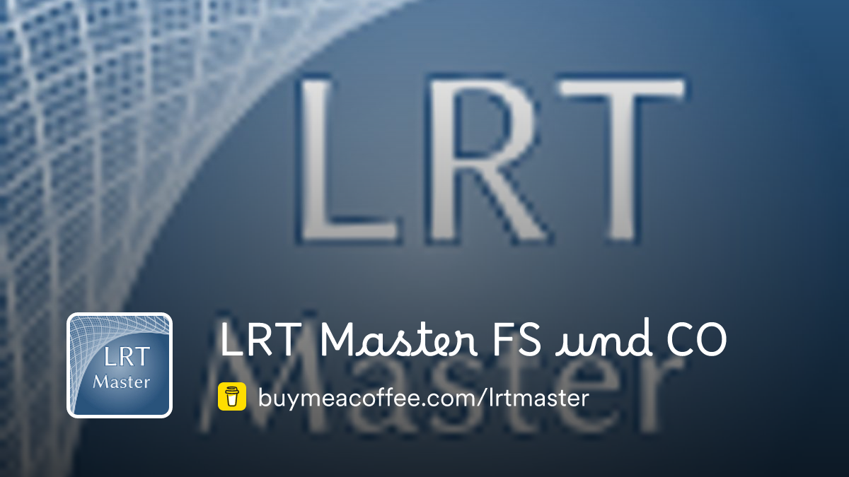 LRT Master FS und CO - Buymeacoffee