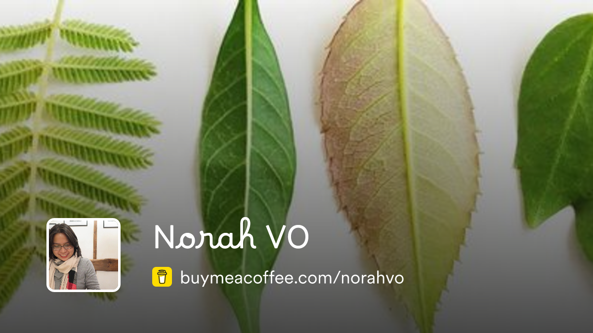 Norah VO is a writer, a listener, an observer and a soon-to-be coach. - Buymeacoffee