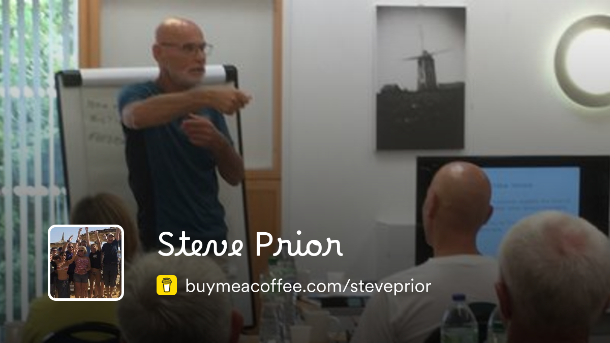 Posts | Steve Prior - Buymeacoffee