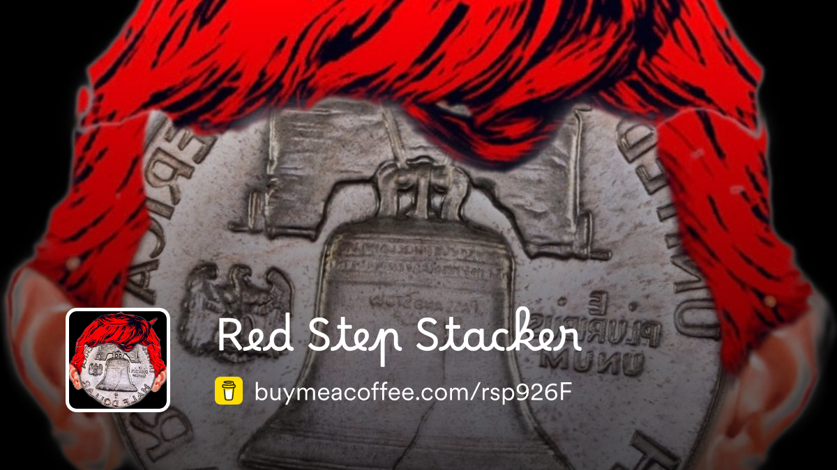 Red Step Stacker - Buymeacoffee