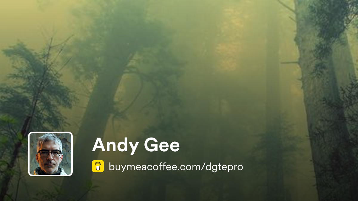Andy Gee - Buymeacoffee