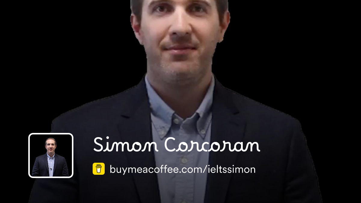 Simon Corcoran - Buymeacoffee