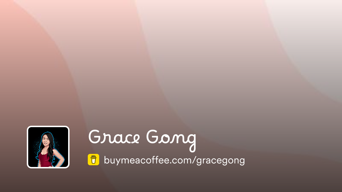 Grace Gong - Buymeacoffee