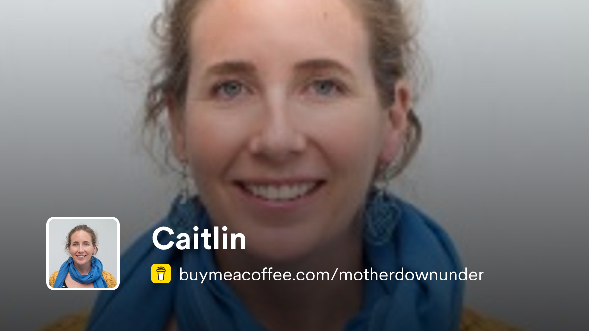 Caitlin - Buymeacoffee