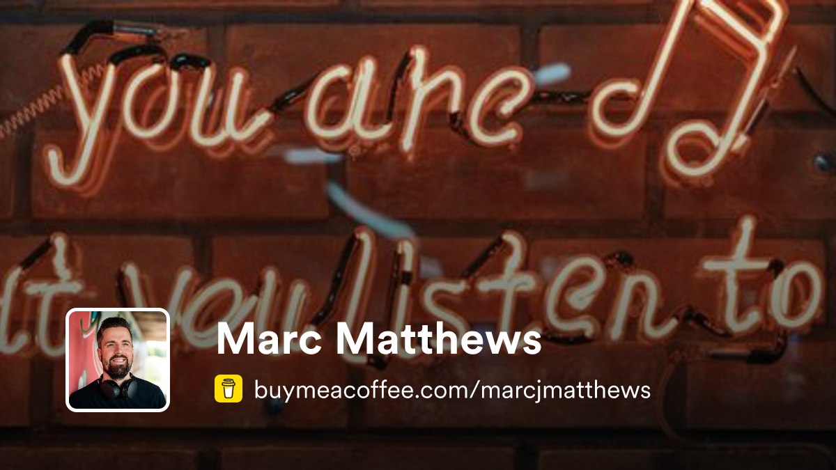 Marc Matthews is creating synth music, recording podcast episodes and ...
