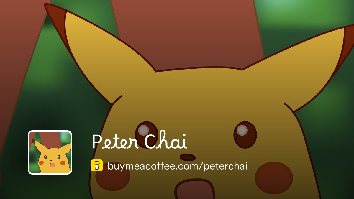 Peter Chai - Buymeacoffee