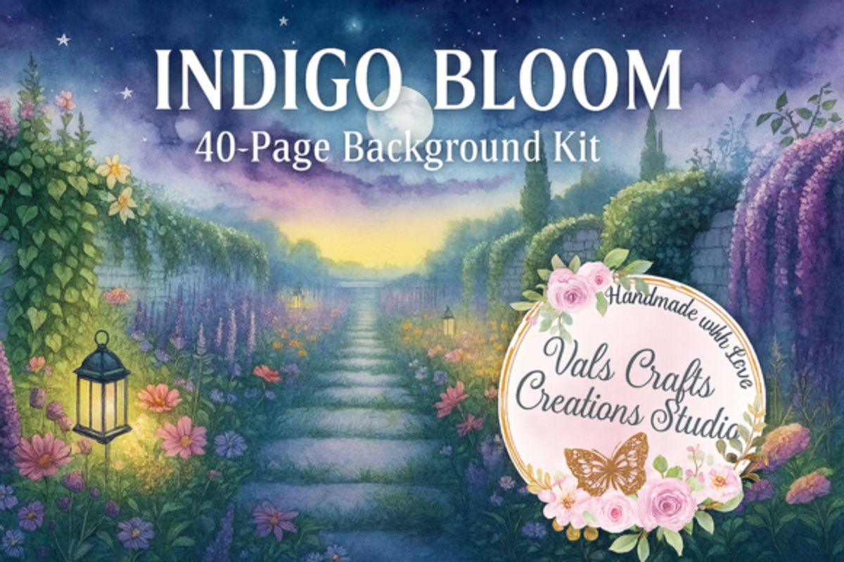 Indigo Bloom Launch — Vals Crafts Creations - Buymeacoffee