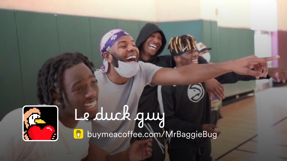 Le duck guy is coding horrible software - Buymeacoffee