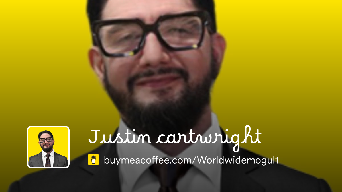 Justin cartwright - Buymeacoffee