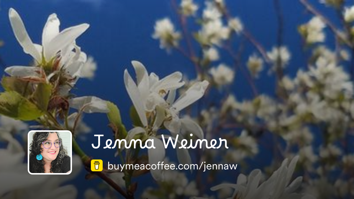 Jenna Weiner's Shop | Buy Me a Coffee - Buymeacoffee